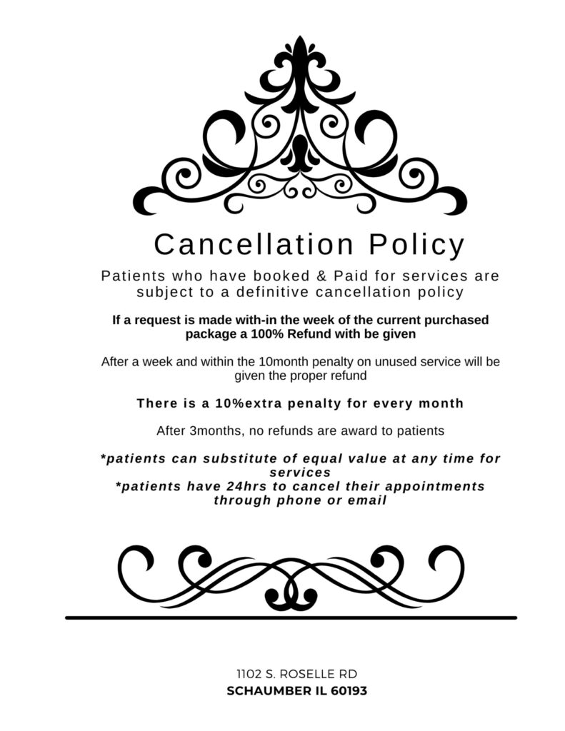 Cancellation Policy | Skypoint Vein